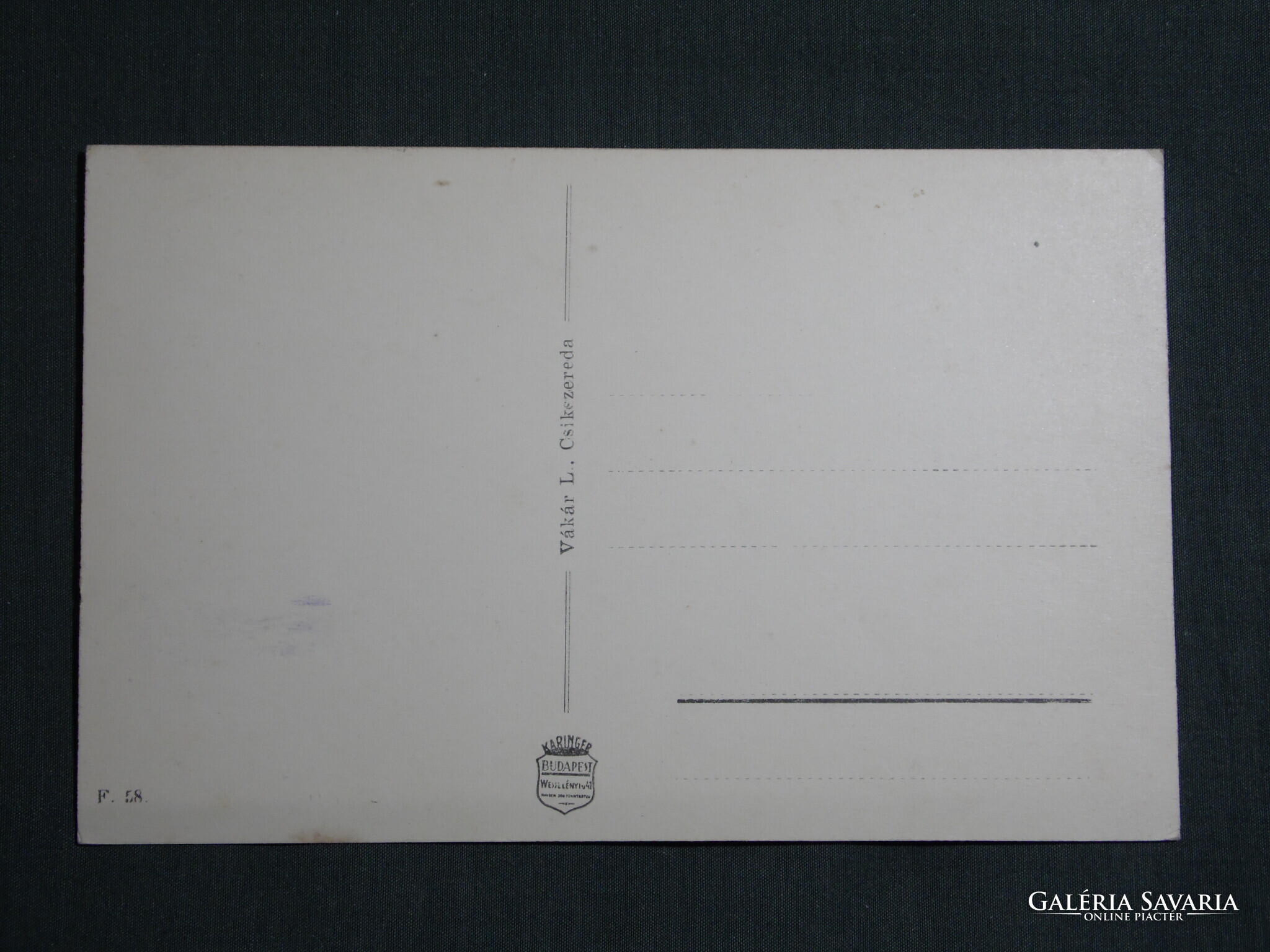 Képeslap,Románia,Miercurea Ciuc,Csíkszereda,Róm. kat. templom látkép ...