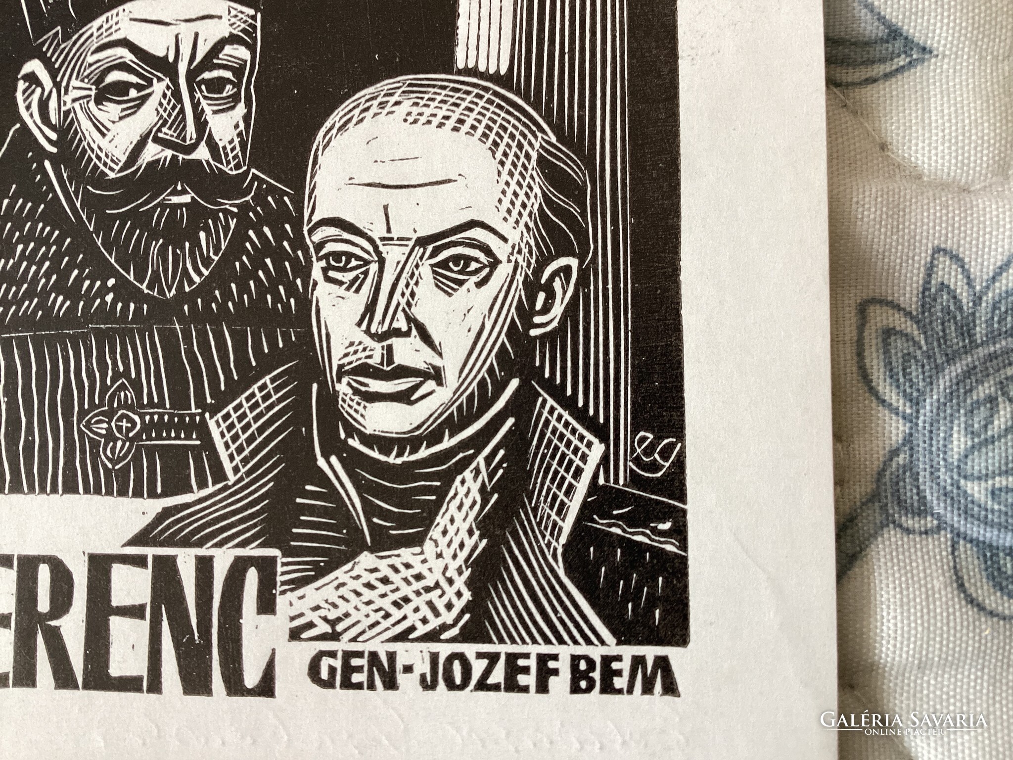 Edward Grabowszki , Ex libris fametszete . - Kép, grafika | Galéria ...