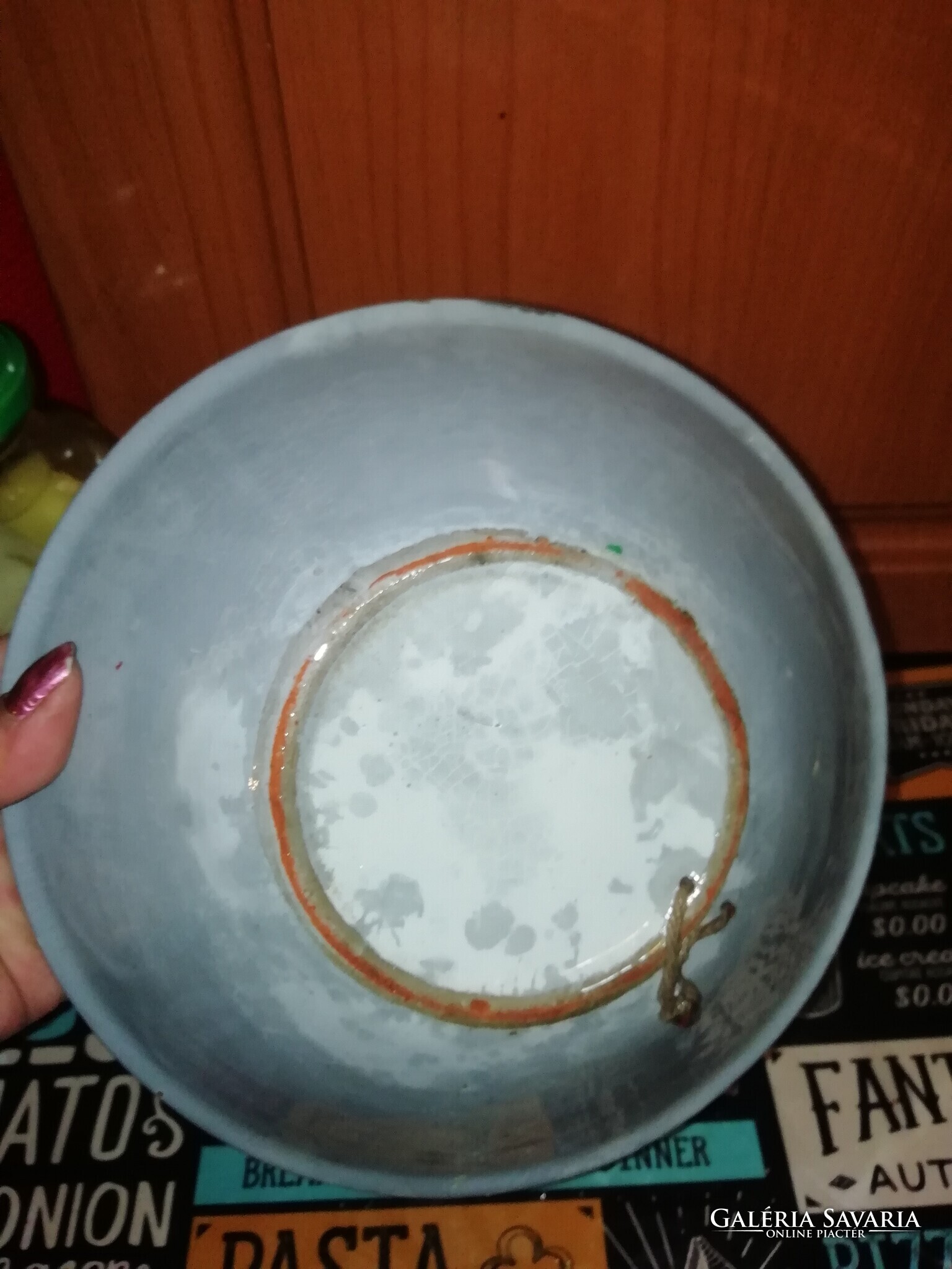 Népi tányér kakasos a képeken látható állapotban Sok Aukció és Akciók ...