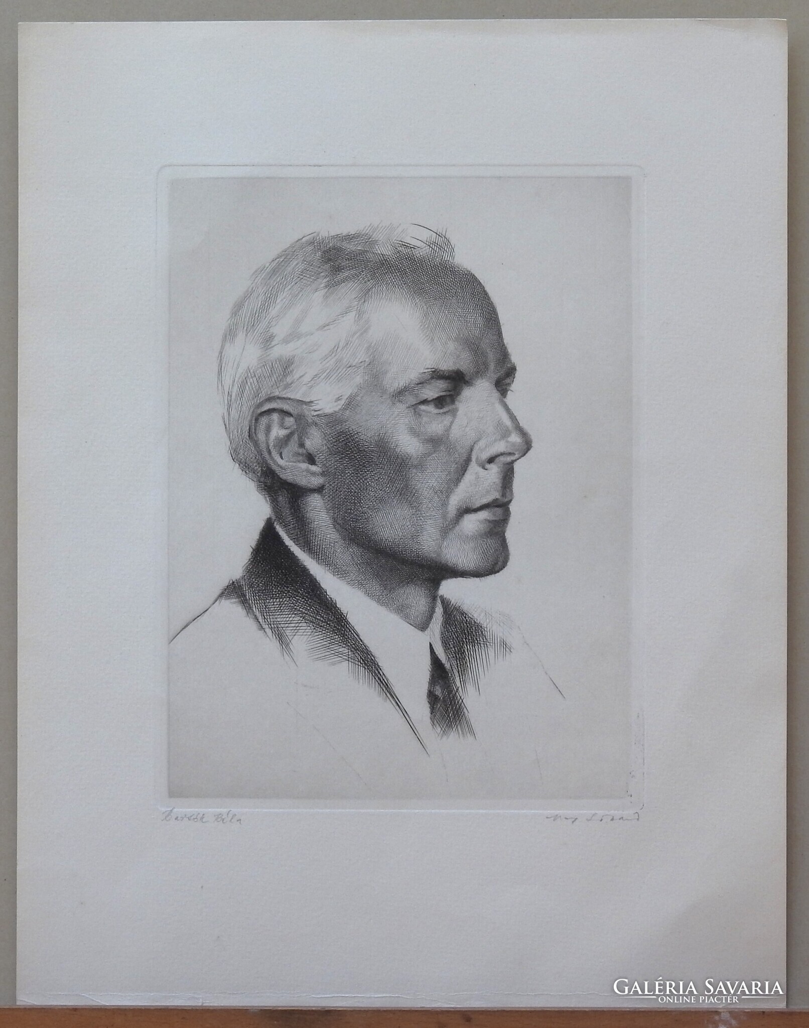 - Nagy Zoltán : Bartók Béla - Kép, grafika | Galéria Savaria online ...