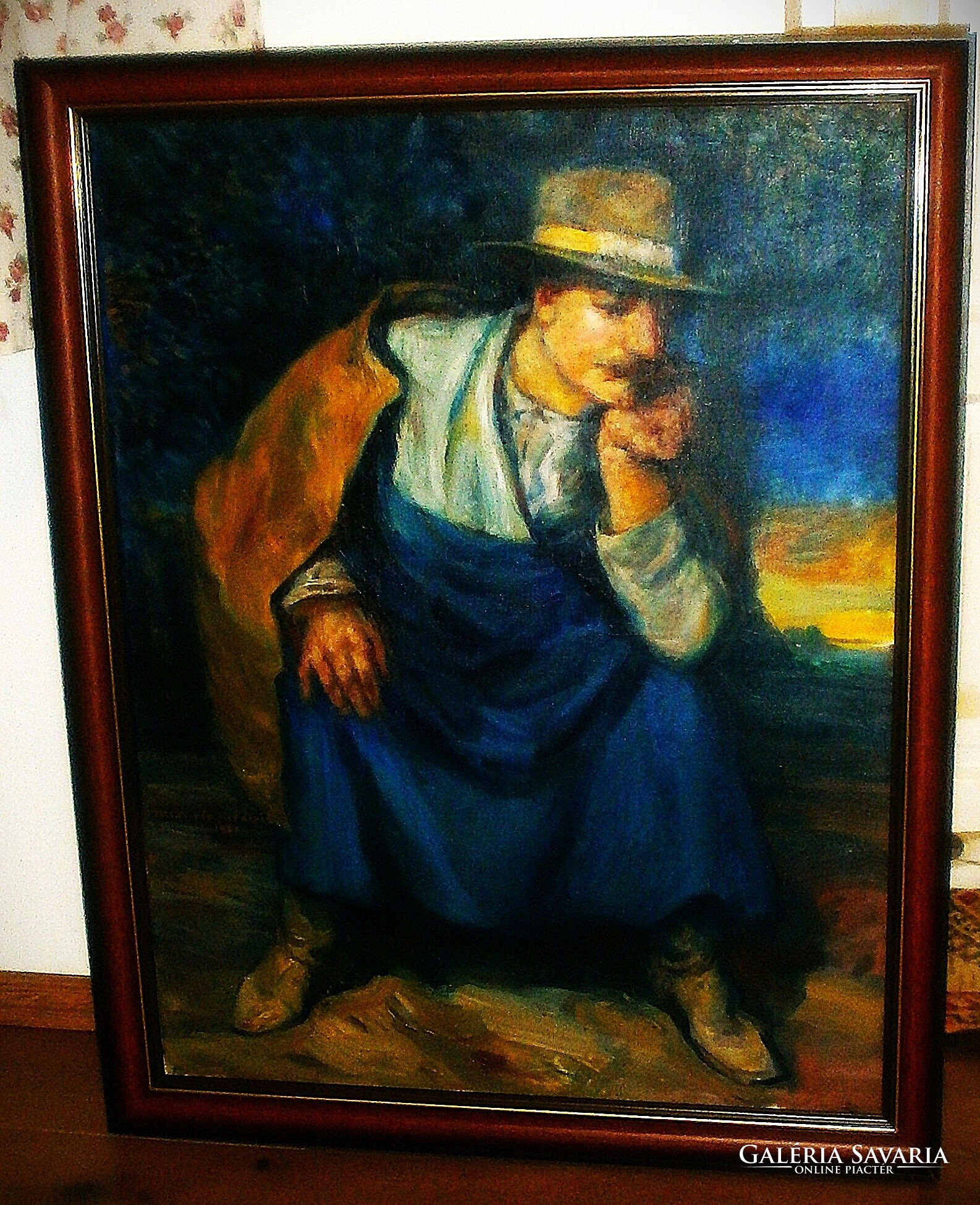 Large Árpád Teleky-Vámossy painting for sale - Paintings | Galeria ...