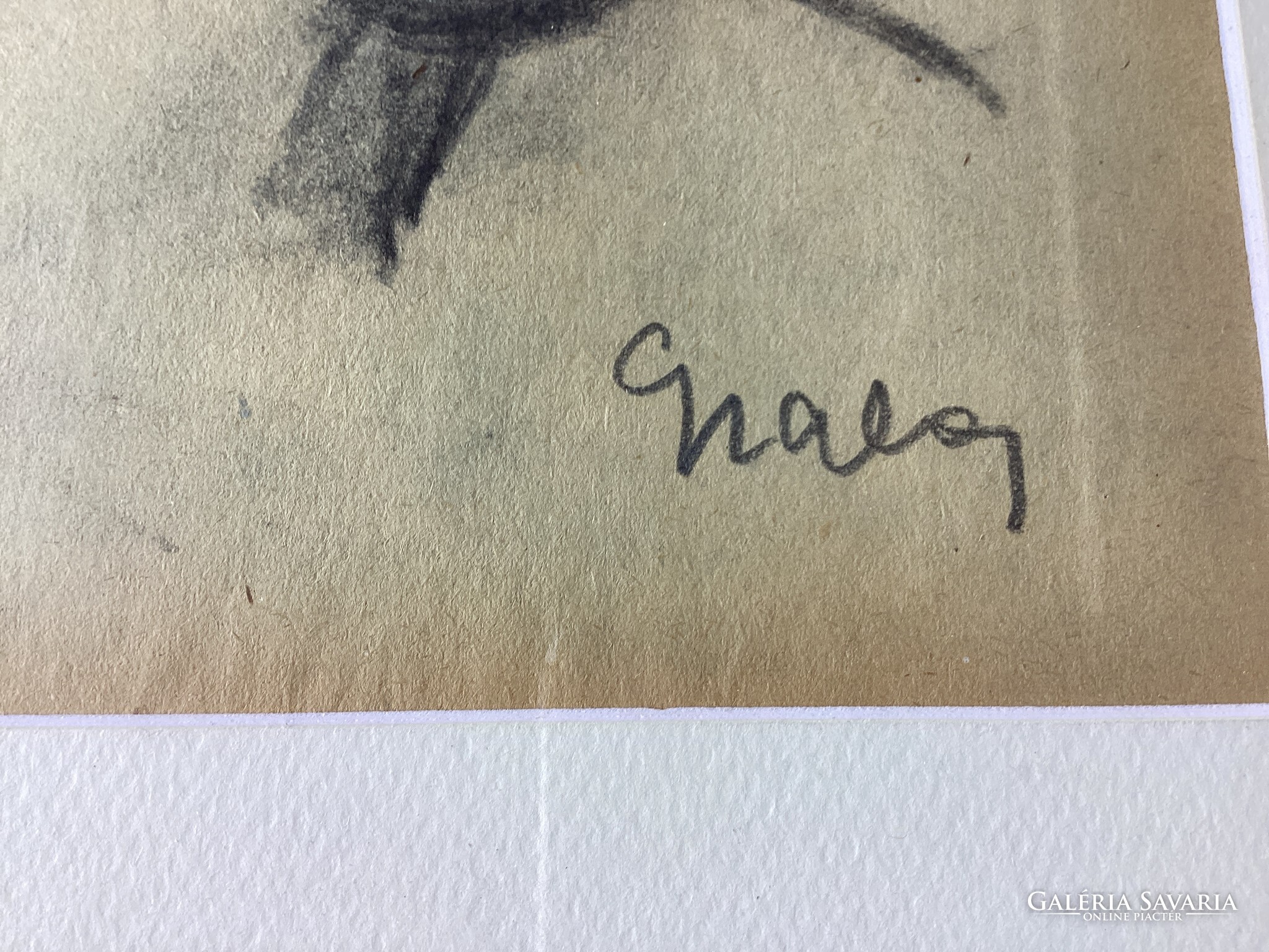 Gráber Margit ( 1895 - 1993 ) - Női portré . - Kép, grafika | Galéria ...