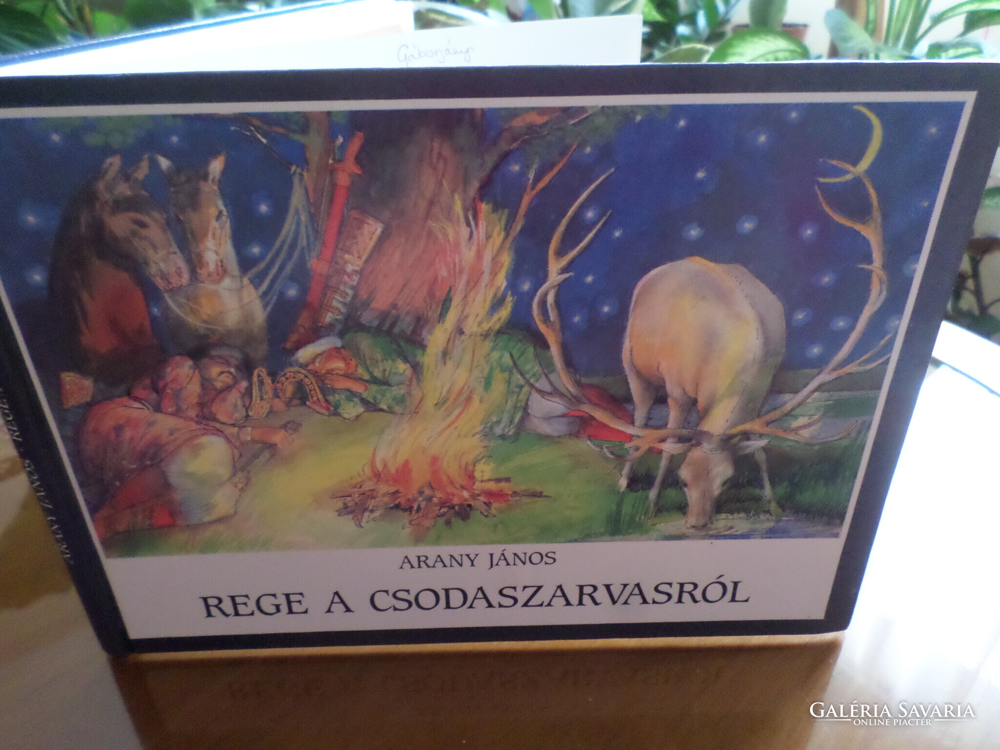 ARANY JÁNOS REGE A CSODASZARVASRÓL LÁSZLÓ GYULA RAJZAIVAL, 1991 - Könyv ...