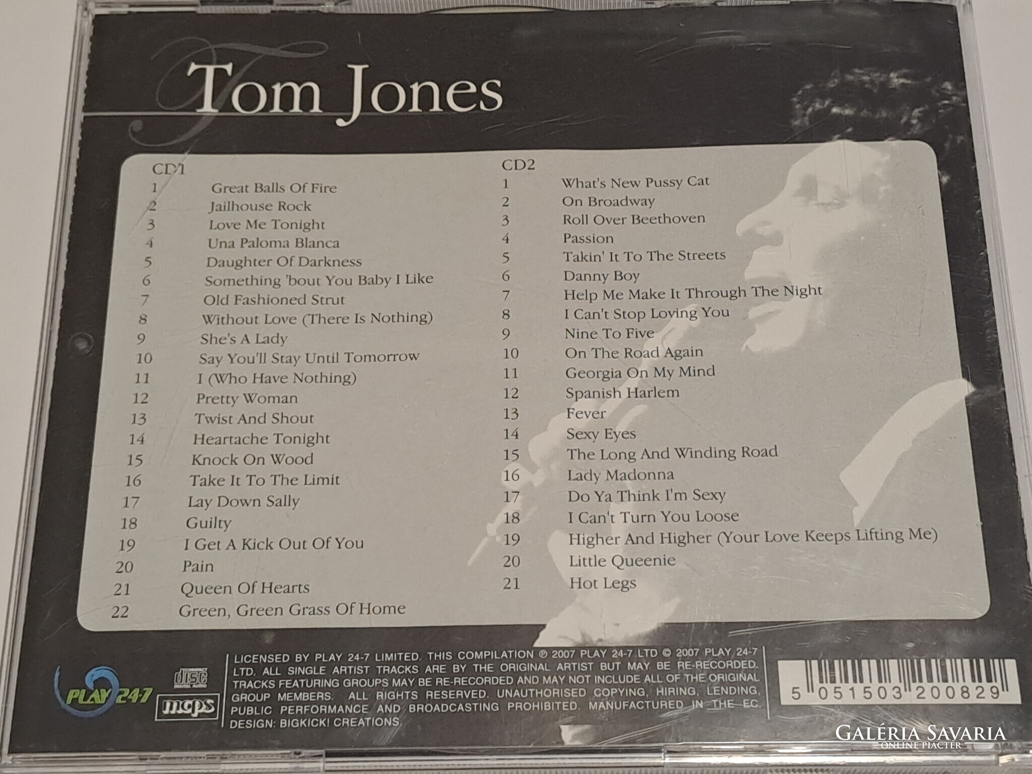 Tom Jones dupla CD lemez - Zene | Galéria Savaria online piactér ...