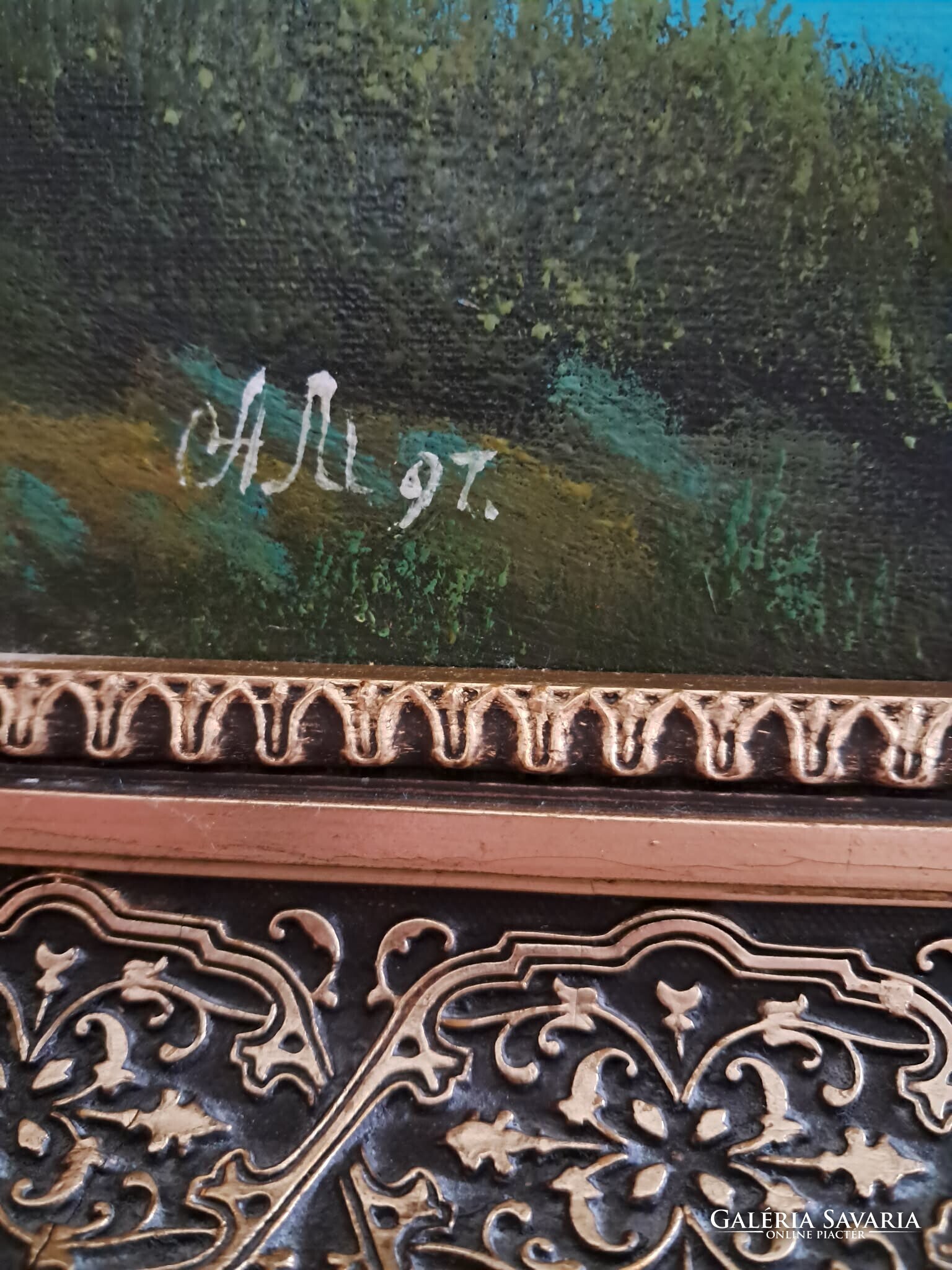 Alex Mihalovszki Vihar előtti csend - Festmény | Galéria Savaria online ...