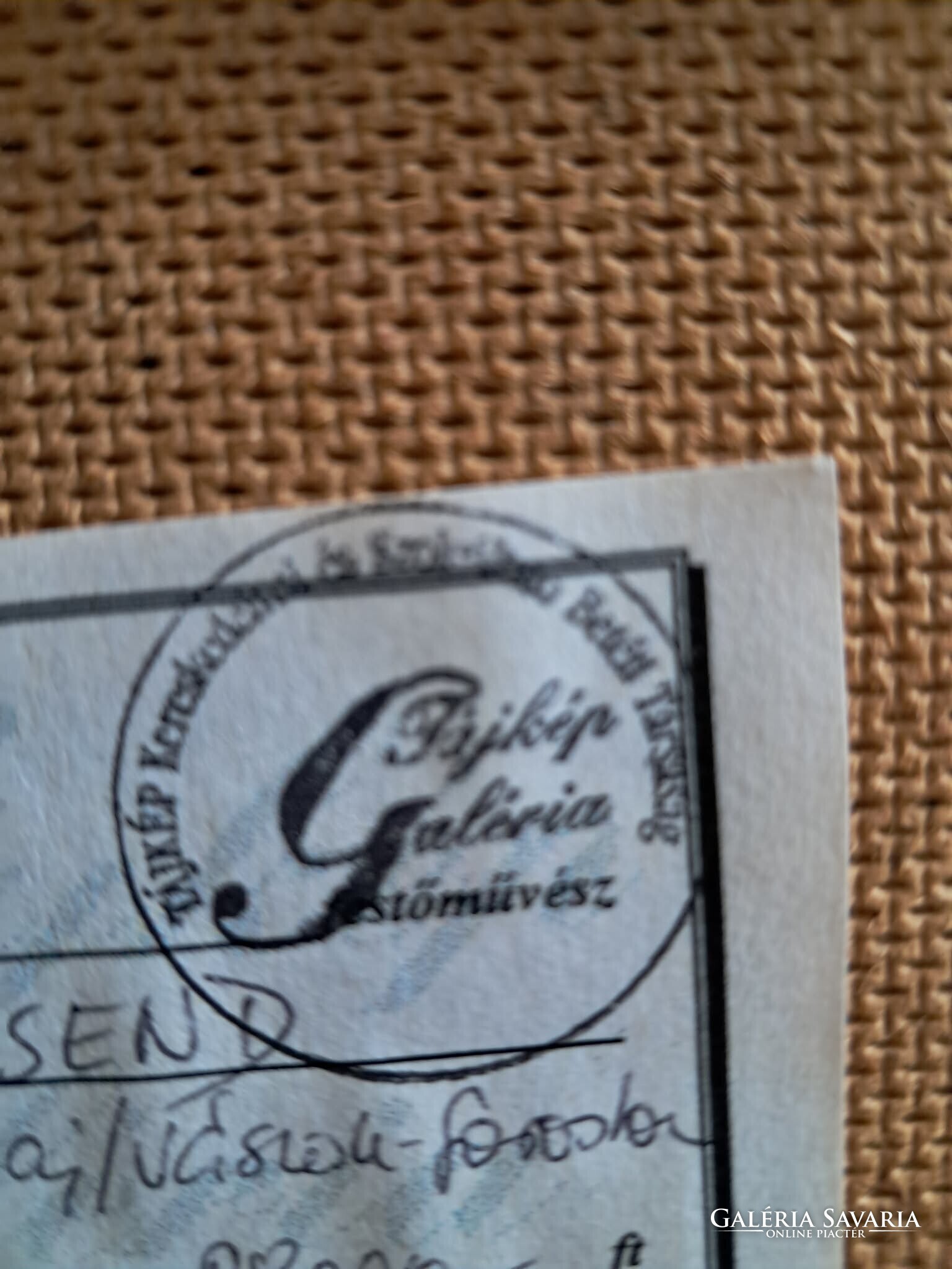 Alex Mihalovszki Vihar előtti csend - Festmény | Galéria Savaria online ...