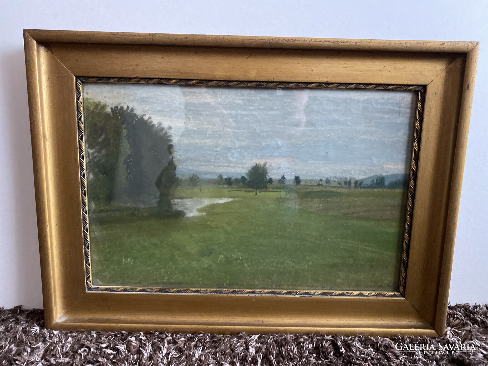 Imreh Zsimond (1900-1965) : Alföldi táj . - Kép, grafika | Galéria ...