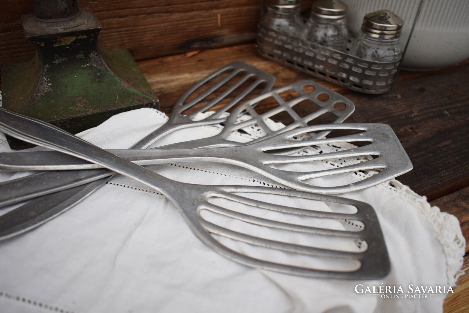 Vintage alumínium kiszedő készlet 4db - Otthon, háztartás kellékei ...