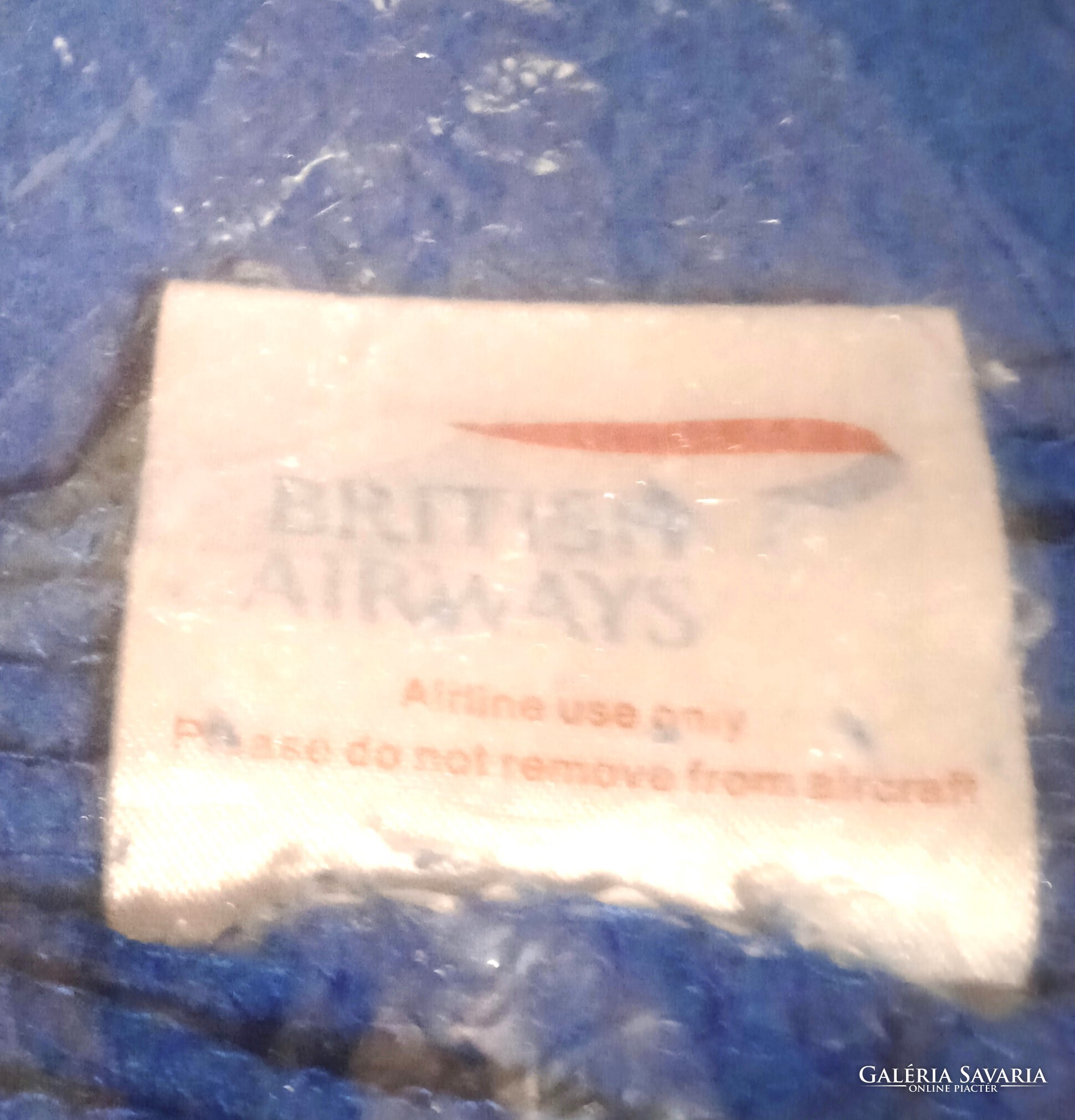 British Airways brand new inflight blanket about 15 years old and never ...