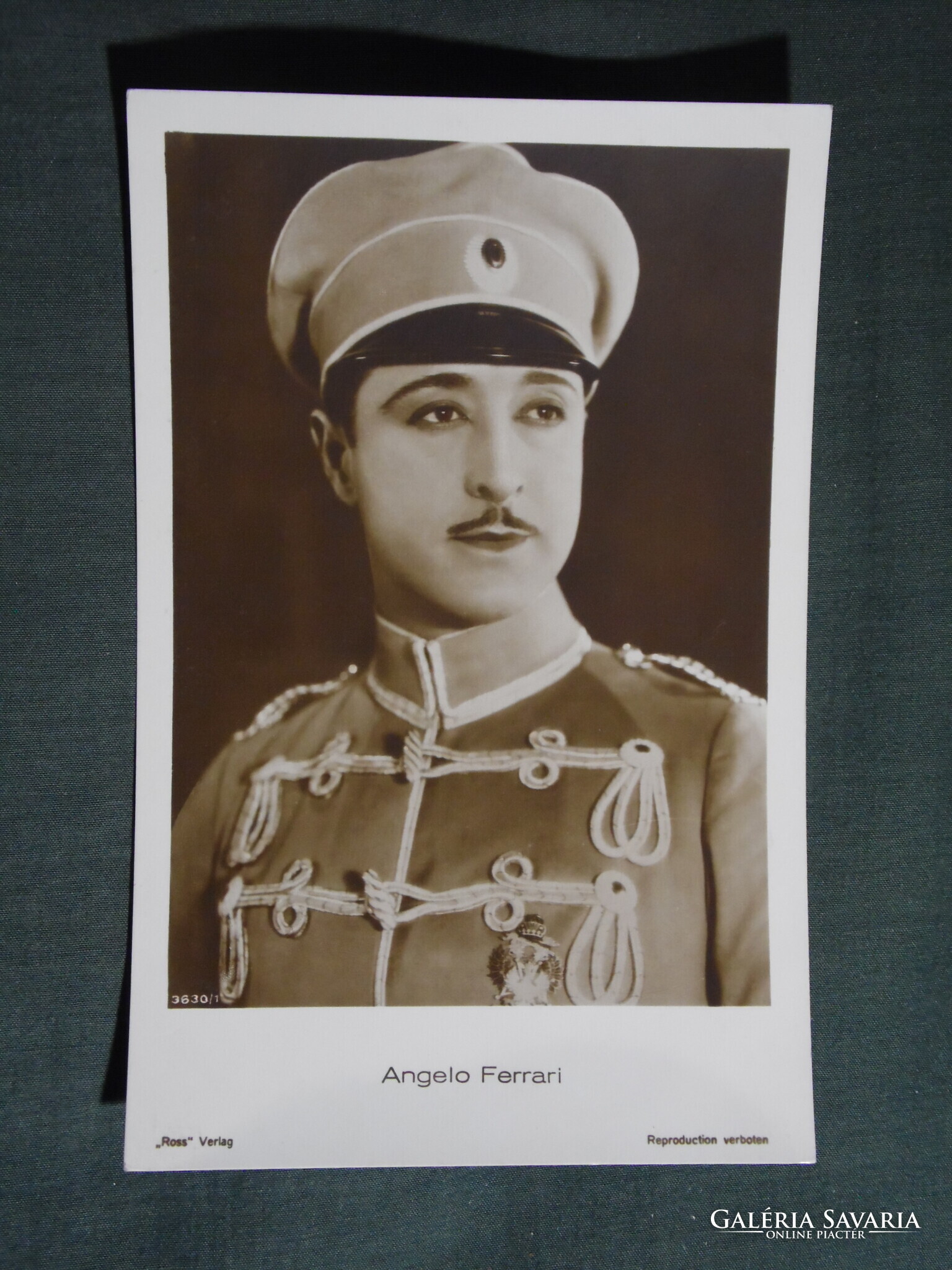 Képeslap,film,mozi,művészet,Angelo Ferrari színész,1930- - Gyűjtemény ...