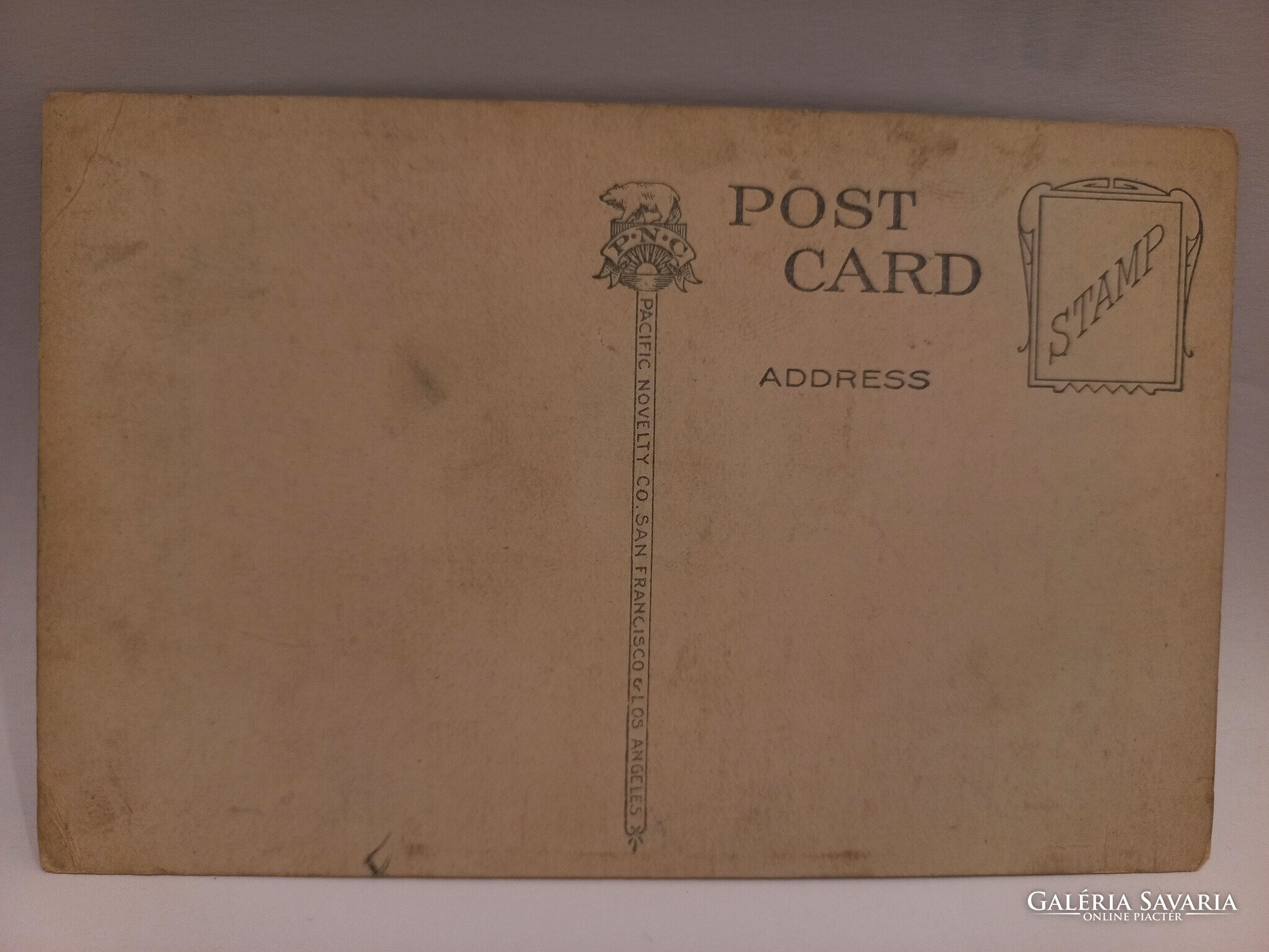 Régi képeslap The Ferry Building, San Francisco, California ...