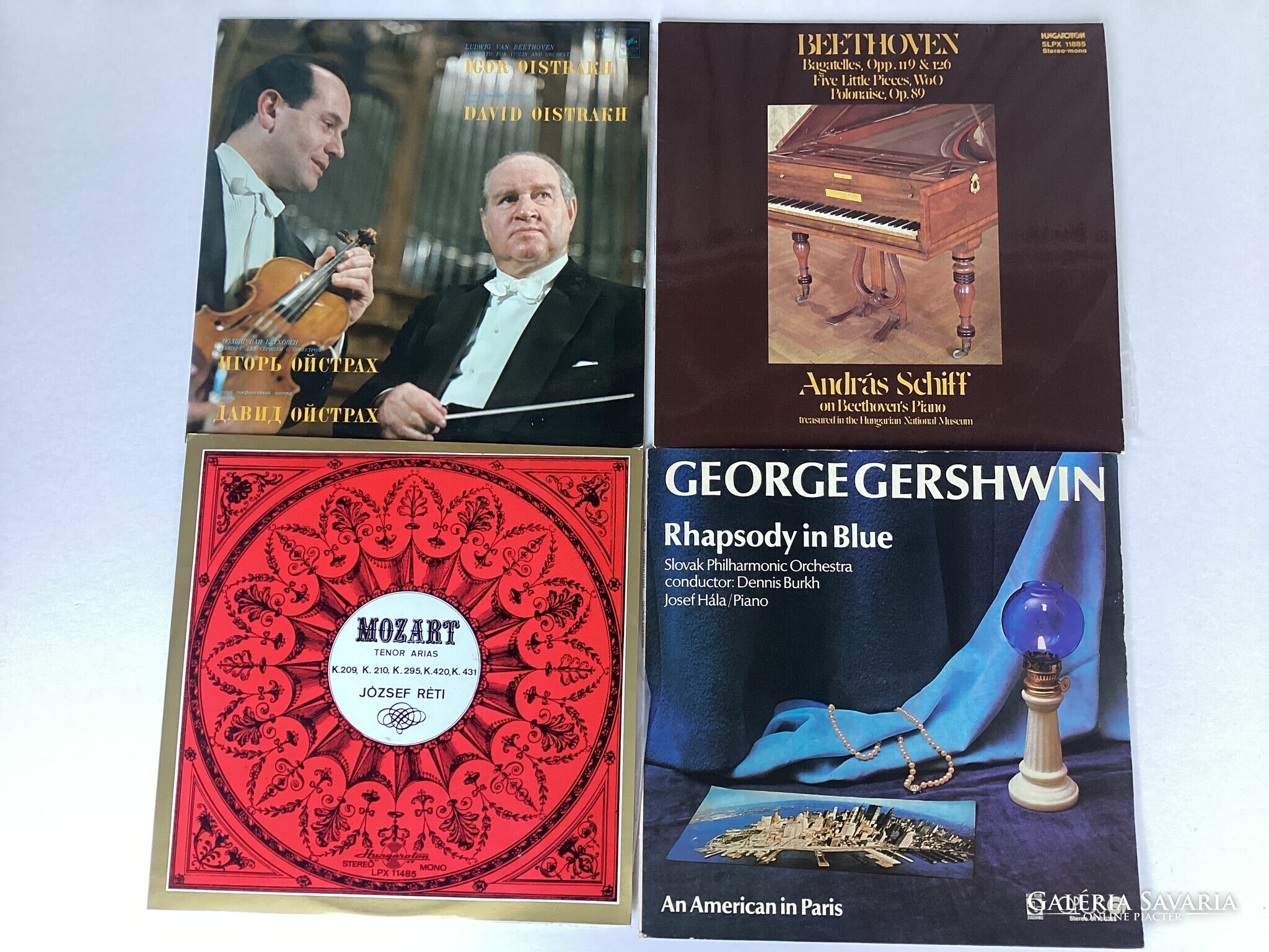 16 db Komolyzenei bakelit lemez . - Zene | Galéria Savaria online ...