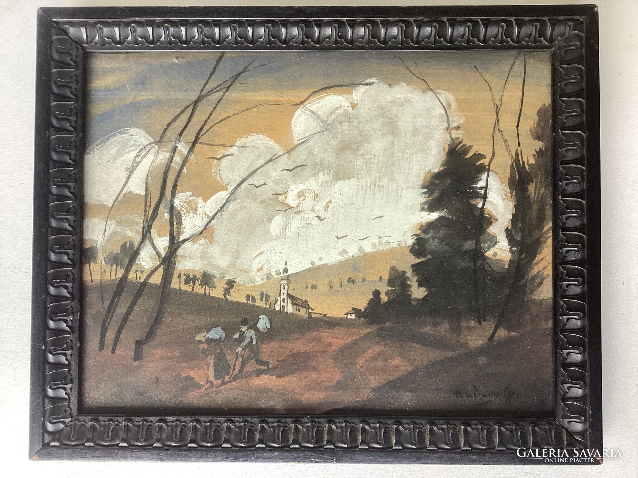 Rudnay Gyula ( 1878 - 1957 ) - Vándorok . - Festmény | Galéria Savaria ...