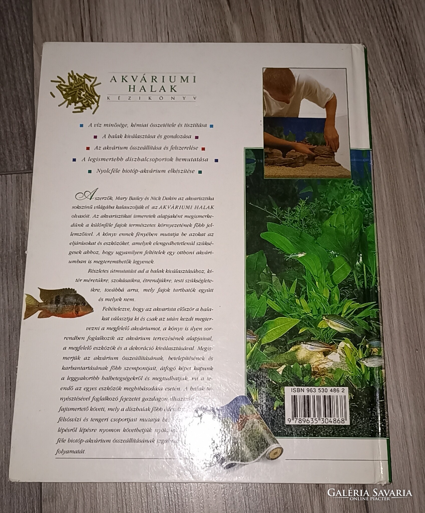 Akváriumi halak kézikönyve - Könyv | Galéria Savaria online piactér ...