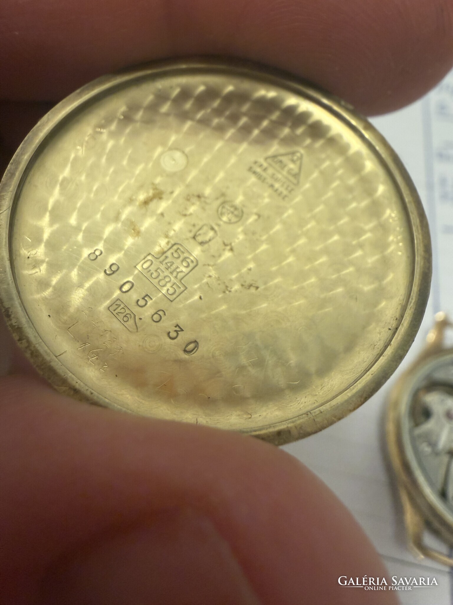 1950-es évekbeli 14 kr arany omega óra eladó eredeti állapotban!Ara:360 ...