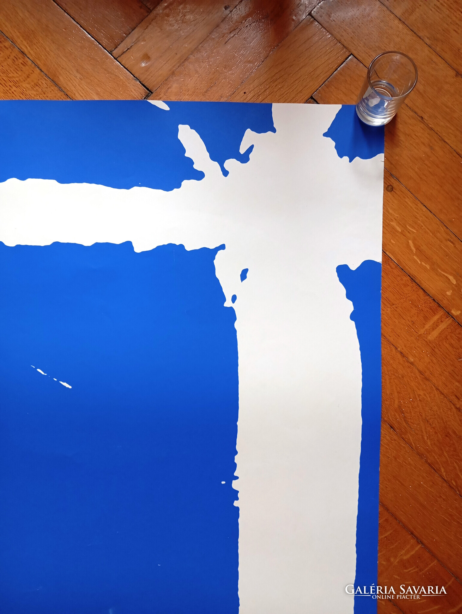 HANTAI Simon - Tabula Bleue, 1984 - Kép, grafika | Galéria Savaria ...