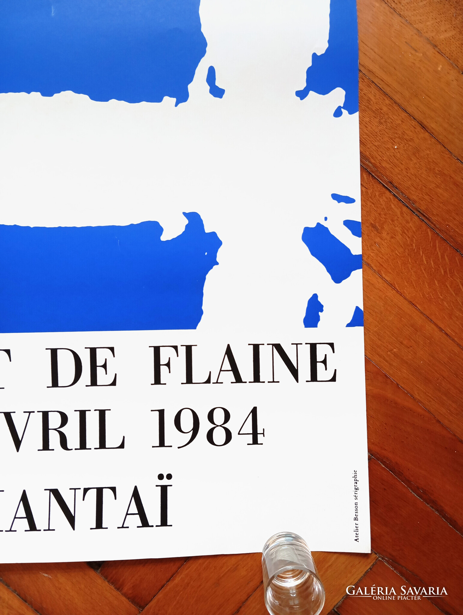 HANTAI Simon - Tabula Bleue, 1984 - Kép, grafika | Galéria Savaria ...