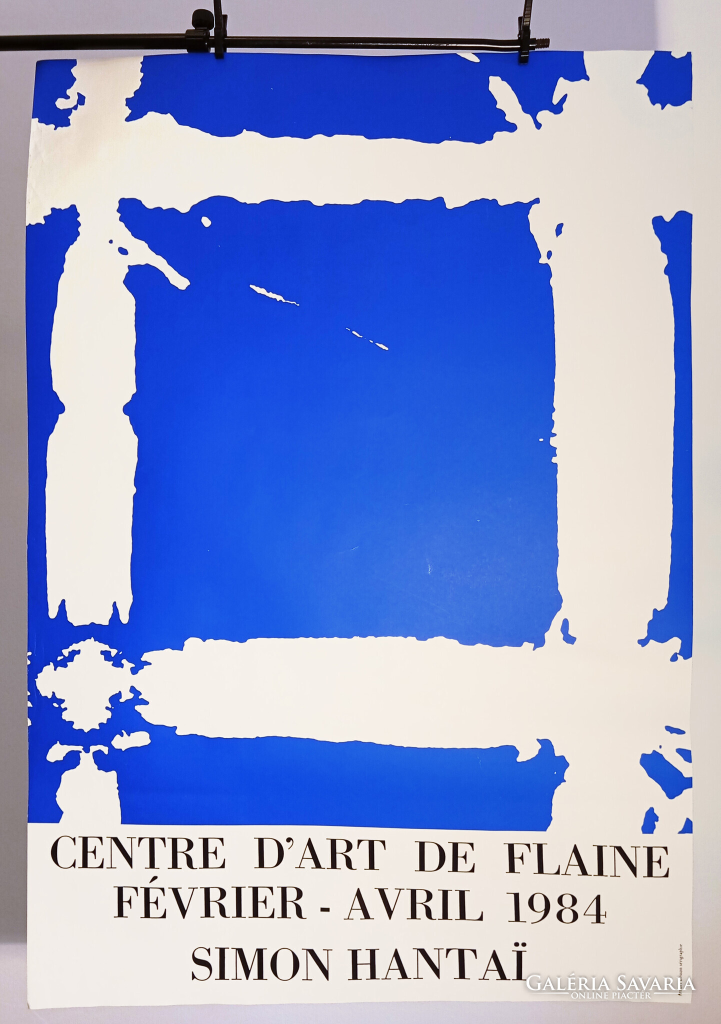 HANTAI Simon - Tabula Bleue, 1984 - Kép, grafika | Galéria Savaria ...