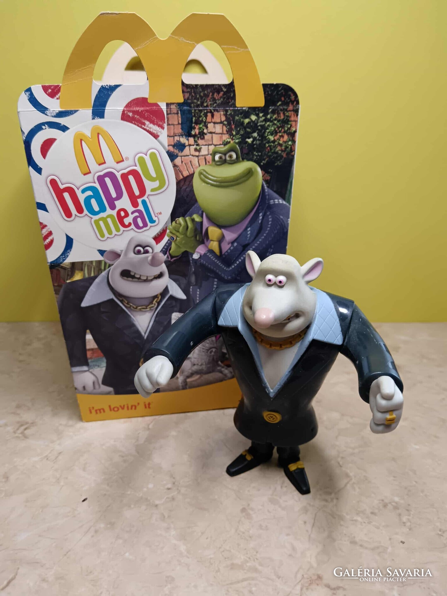 Whitey "Elvitte a víz" animációs film egyik karaktere. McDonald's ...