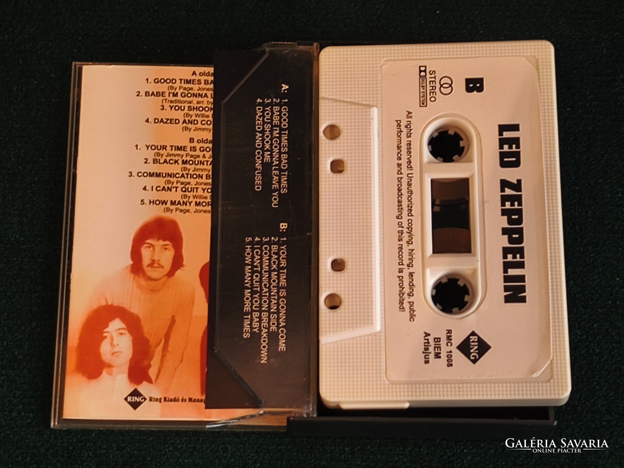Led Zeppelin I. - A legendás debütáló album (Ring Kiadó, Magyar ...