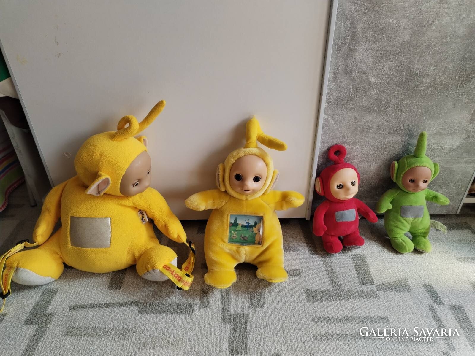 TELETABI TELETUBBIES PLÜSS ÁGYNEMŰ 4500FT/DB ALUL VAN SZÖVEG