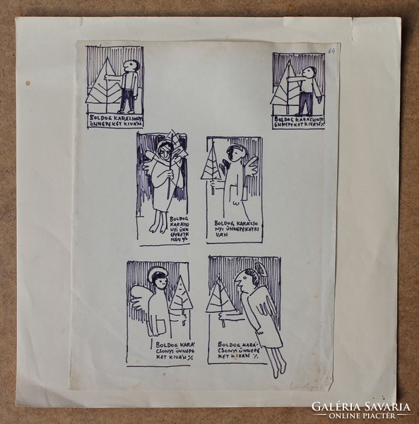 Csuta György: Izzó sárga fények, 1988 - Kép, grafika | Galéria Savaria ...