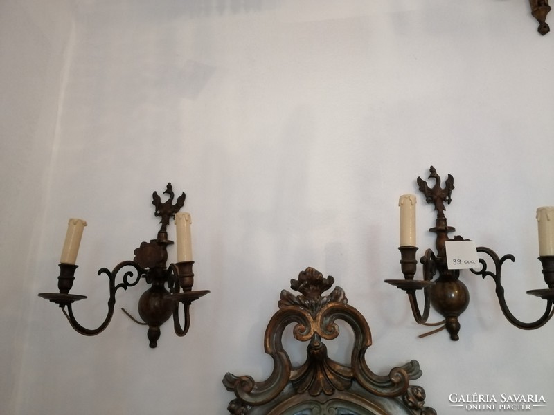 ANTIK, RÉGI VINTAGE RÉZ FALIKAR - Lámpa, csillár | Galéria Savaria ...