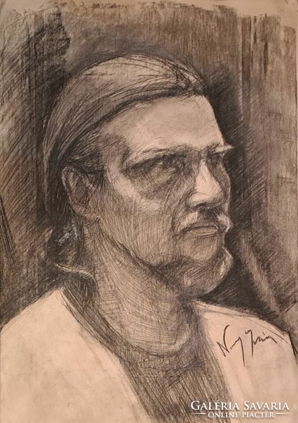 Reich Károly rajz Vigyázó kezek - Kép, grafika | Galéria Savaria Archív ...