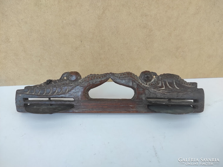 Antique Hindu Musical Instrument Ceremonial Cymbal Carved Wood Hinduism ...