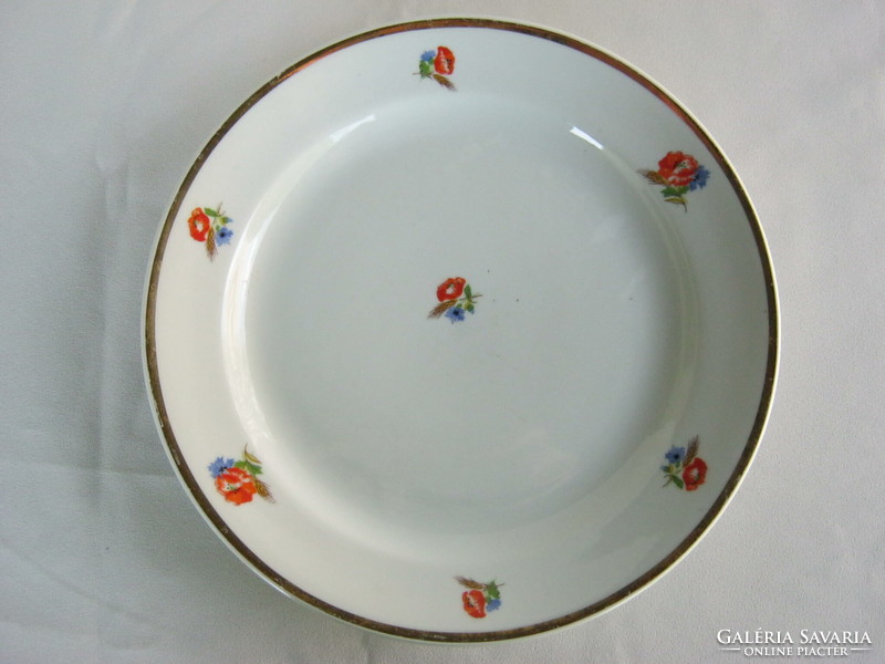 Zsolnay pillangó mintás lapostányér 2 db. hiánypótlásra - Porcelán ...