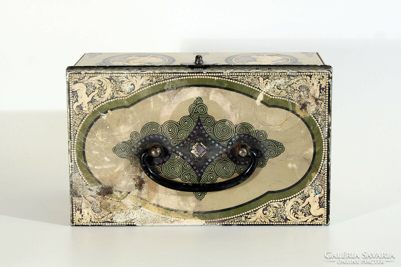 Wiener werkstätte emanuel josef margold art nouveau biscuit box | ww ...