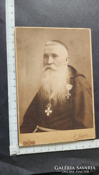 1888 Jászberény Fr. Csák Endre Capuchin priest provincial superior ...