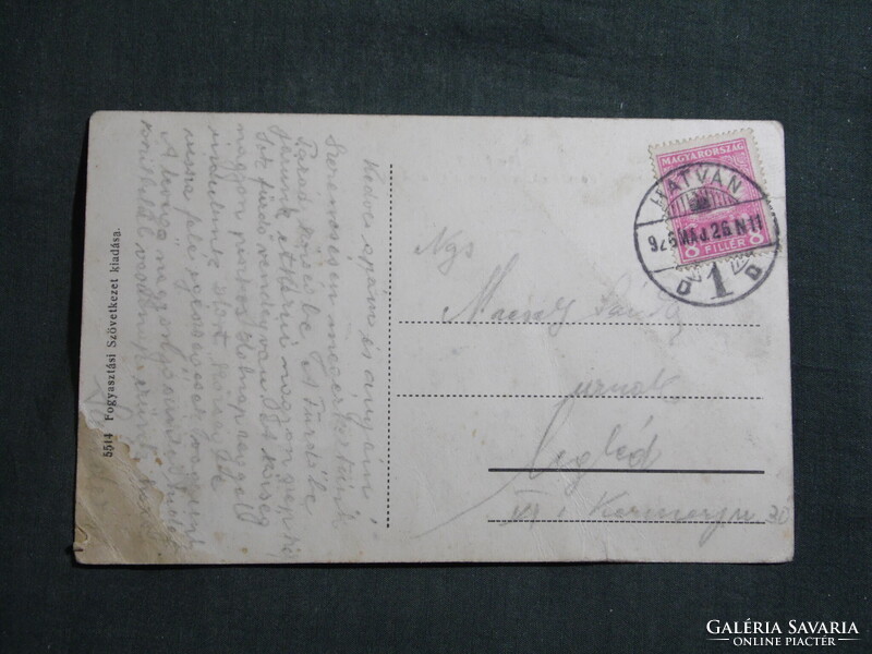 Képeslap,Parád,Parádfürdő,Főutca,róm. kat. templom látkép,részlet ...