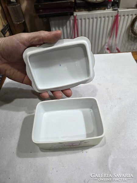 Herendi Bakos Éva porcelán bonbonier - Porcelán | Galéria Savaria online piactér - Vásároljon ...