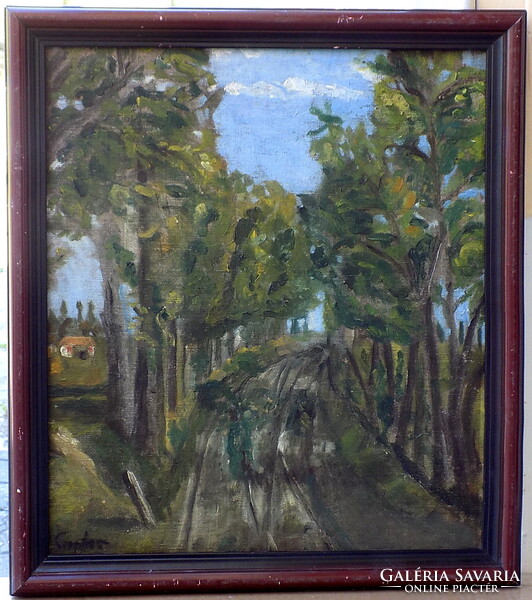 Gráber Margit: Garanciával - Festmény | Galéria Savaria online piactér ...