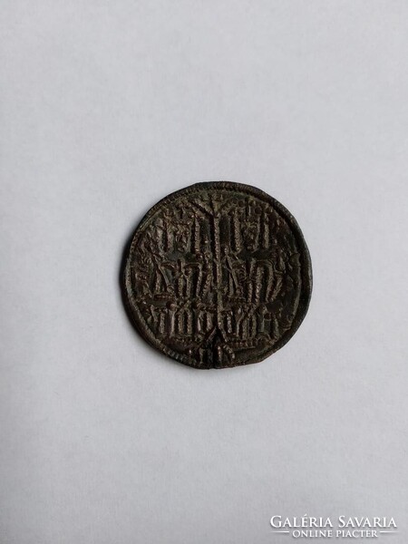 III. BÉLA RÉZ TÁLKAPÉNZ - Kiváló patinás állapotban ÉH:114 ...