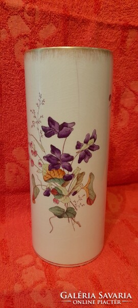 Sarreguemines violet vase - Porcelains | Galeria Savaria online ...